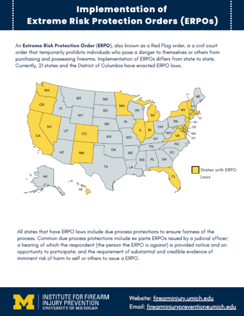 What is an Extreme Risk Protection Order? | Institute for Firearm ...